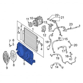 Mercedes Sprinter A/C Condenser Fan Assemblies & Parts — CARiD.com