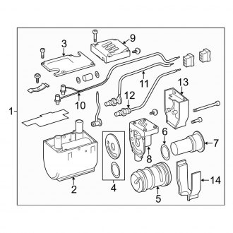 2014 Mercedes Sprinter Heater Control Valves — CARiD.com