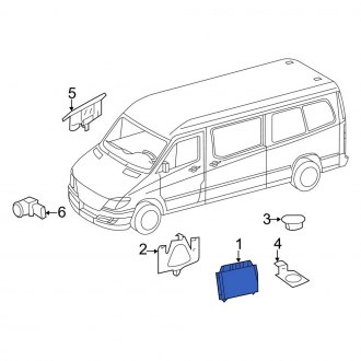 Mercedes Sprinter Parking Sensors | Garage, Rear, Front — CARiD.com