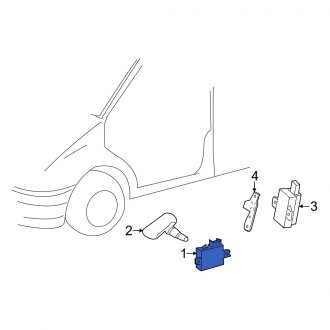 Mercedes Sprinter TPMS Control Units | Modules & Wiring — CARiD.com