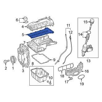 Mercedes Sprinter Engine Valve Covers & Parts | Gaskets, Bolts — CARiD.com