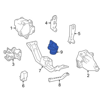 Mercedes Sprinter Transmission Mounts | Cases, Housings, Bolts — CARiD.com