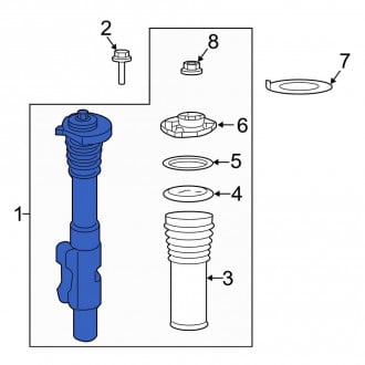Mercedes Sprinter OEM Suspension Parts | Shocks, Struts — CARiD.com