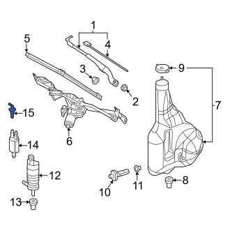 Mercedes Sprinter Washer Nozzles & Parts | CARiD