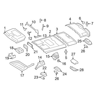 2014 Mercedes Sprinter OEM Interior Components | CARiD