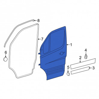 Mercedes Replacement Door Shells & Skins — CARiD.com