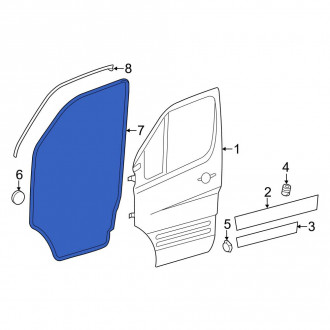 Mercedes Sprinter Door Seals & Weatherstripping – CARiD.com