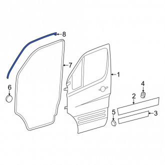 Mercedes Sprinter Door Seals & Weatherstripping – CARiD.com