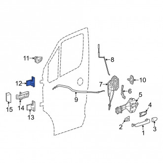 Mercedes Sprinter Door Hinges, Pin & Bushing Kits – CARiD.com