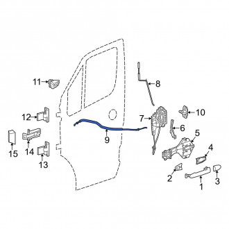 Mercedes Sprinter Door Locks + Components — CARiD.com