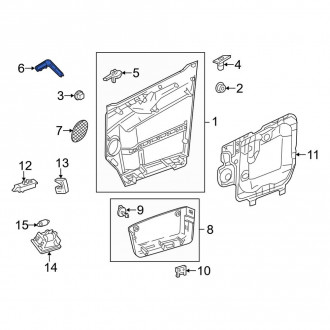 Mercedes Sprinter Door Handles & Window Crank Handles — CARiD.com