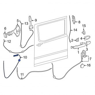 Mercedes Sprinter Door Hardware & Miscellaneous Parts — CARiD.com