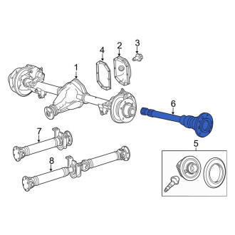 Mercedes Sprinter Axle Shafts & Parts | Front, Rear — CARiD.com