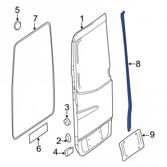 Mercedes Sprinter Door Seals & Weatherstripping – CARiD.com