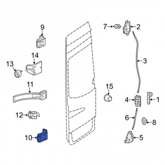 Mercedes Sprinter Door Hinges, Pin & Bushing Kits – CARiD.com