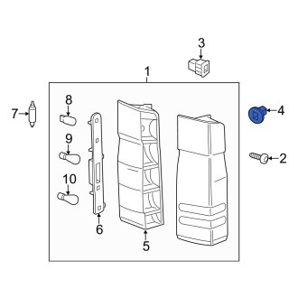 Mercedes SL Class OEM Tail Lights | LED, Fiber Optic — CARiD.com