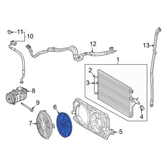 Mercedes Sprinter A/C Condenser Fan Assemblies & Parts — CARiD.com