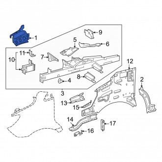 Mercedes Sprinter OEM Fenders | Factory Front & Rear Fenders — CARiD.com