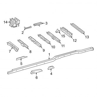 2019 Mercedes Sprinter OEM Chassis Frames & Body Parts — CARiD.com