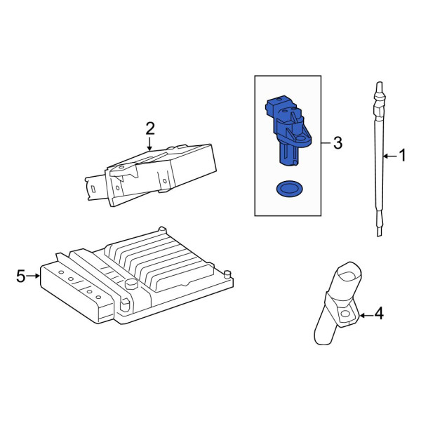 Mercedes-Benz OE 6519050100 - Engine Camshaft Position Sensor