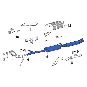 Mercedes Sprinter OEM Exhaust Parts | Systems, Tips, Pipes — CARiD.com