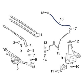 Mercedes Sprinter Washer Nozzles & Parts — CARID.com
