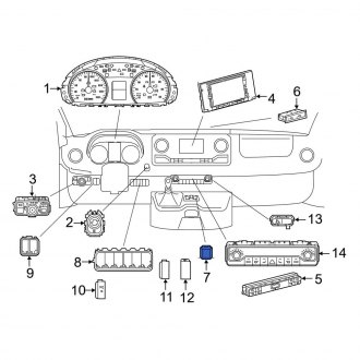 Mercedes Sprinter Door & Lock Motors, Switches, Relays – CARiD.com
