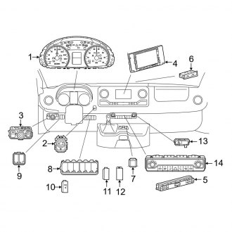2020 Mercedes Sprinter Ignition Relays, Sensors & Switches — CARiD.com