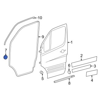 Mercedes Sprinter Door Seals & Weatherstripping – CARiD.com