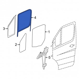 Mercedes Sprinter OEM Window Parts | Visors, Regulators — CARiD.com
