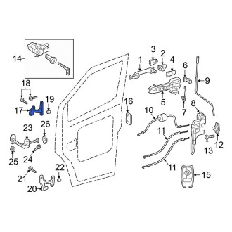 Mercedes Sprinter Door Hinges, Pin & Bushing Kits – CARiD.com