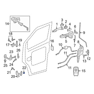 Mercedes Sprinter Door Hinges, Pin & Bushing Kits – CARiD.com