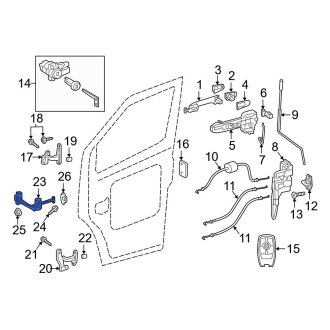 Mercedes Sprinter Door Hinges, Pin & Bushing Kits – CARiD.com