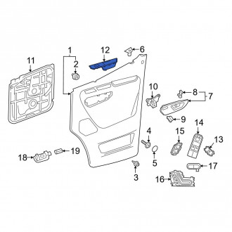 Mercedes Sprinter OEM Window Parts | Visors, Regulators — CARiD.com