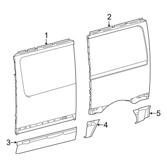 2022 Mercedes Sprinter Body Parts | Collision Repair, Restoration ...