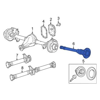 Mercedes Sprinter Axle Shafts & Parts | Front, Rear — CARiD.com