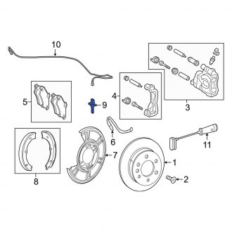 Mercedes Sprinter OEM Brake Parts | Pads, Bleeders, Rotors — CARiD.com