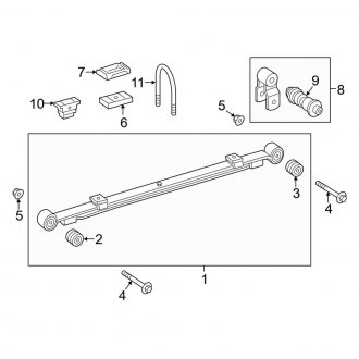 2021 Mercedes Sprinter Leaf Springs & Components - CARiD.com