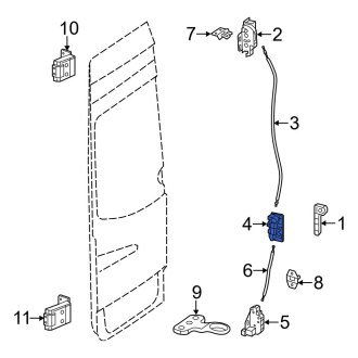 Mercedes Sprinter Door Locks + Components — CARiD.com