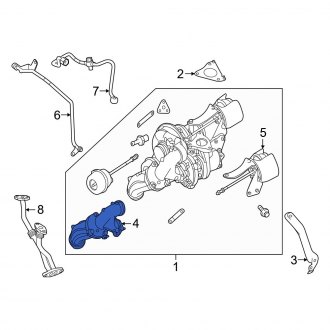 Mercedes Sprinter Turbocharger Pipes, Hoses & Clamps — CARiD.com