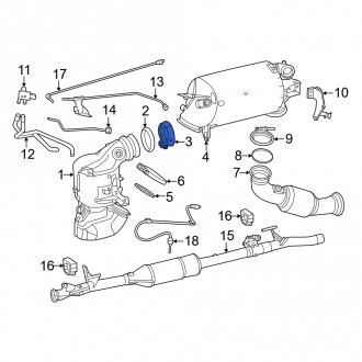 Mercedes GLE Class OEM Exhaust Parts | Systems, Tips, Pipes — CARiD.com