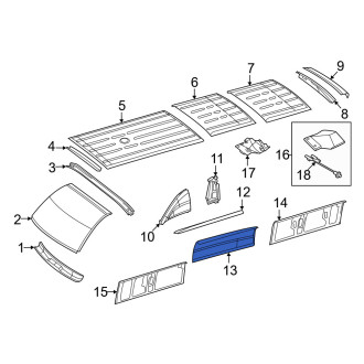 Mercedes eSprinter Roof Panels | CARiD