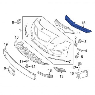 Mercedes CLA Class OEM Bumpers | Genuine Front & Rear Bumpers — CARiD.com