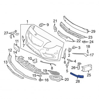 Mercedes CLA Class OEM Exterior & Body Parts — CARiD.com