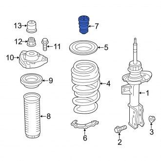 Mercedes CLA Class Shock and Strut Mounts & Hardware – CARiD.com