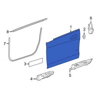 Mercedes CLA Class Replacement Door Shells & Skins — CARiD.com