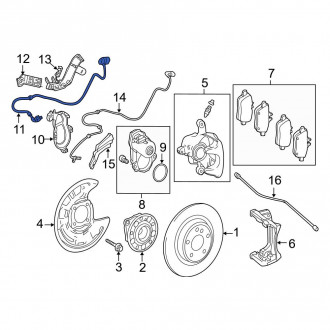 Mercedes B Class Replacement Parking Brake Components – CARiD.com