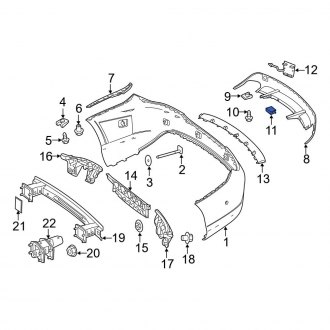 Mercedes M Class OEM Bumpers | Genuine Front & Rear Bumpers — CARiD.com