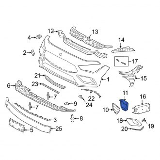 Mercedes CLA Class Grille Frames & Moldings — CARiD.com