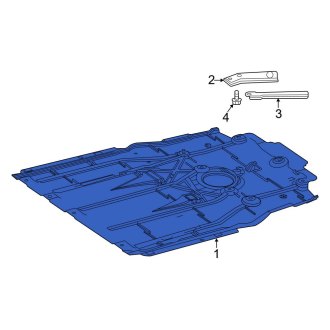 Mercedes GLA Class Underbody Covers | Splash Shields — CARiD.com